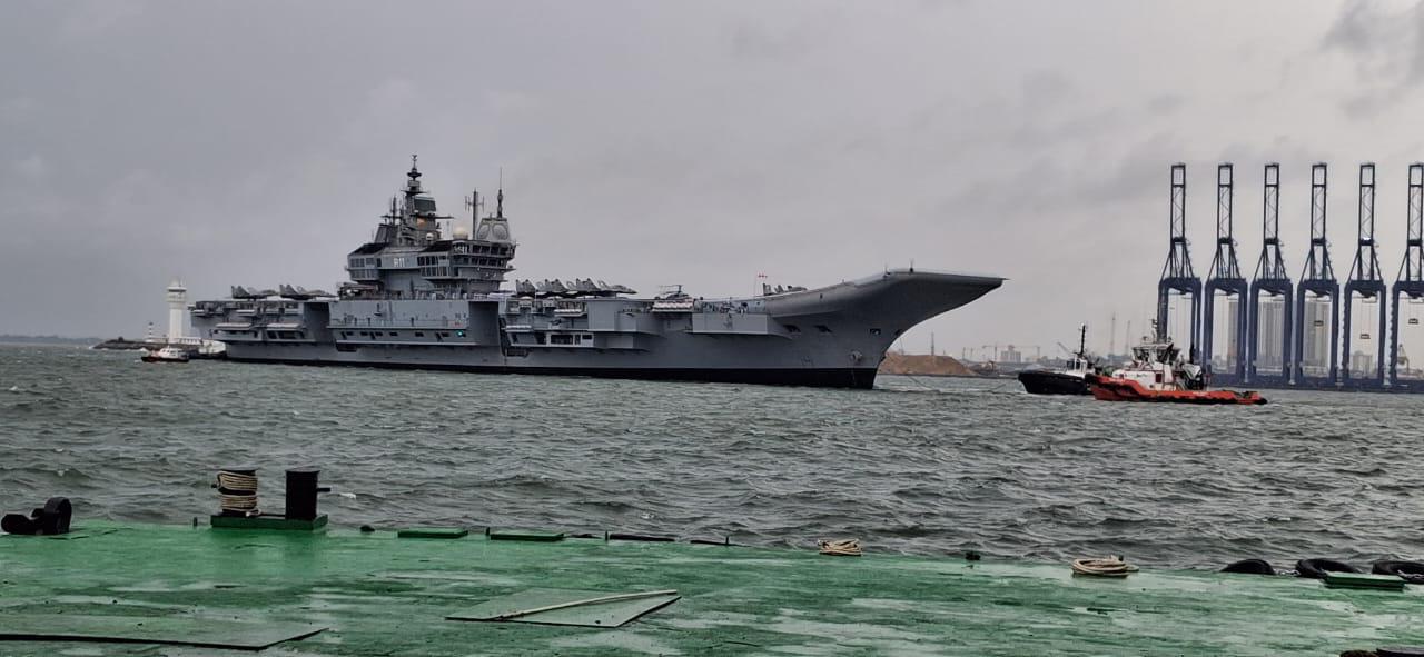 INS Vikrant, INS Udaygiri at IFR in Sri Lanka | StratPost