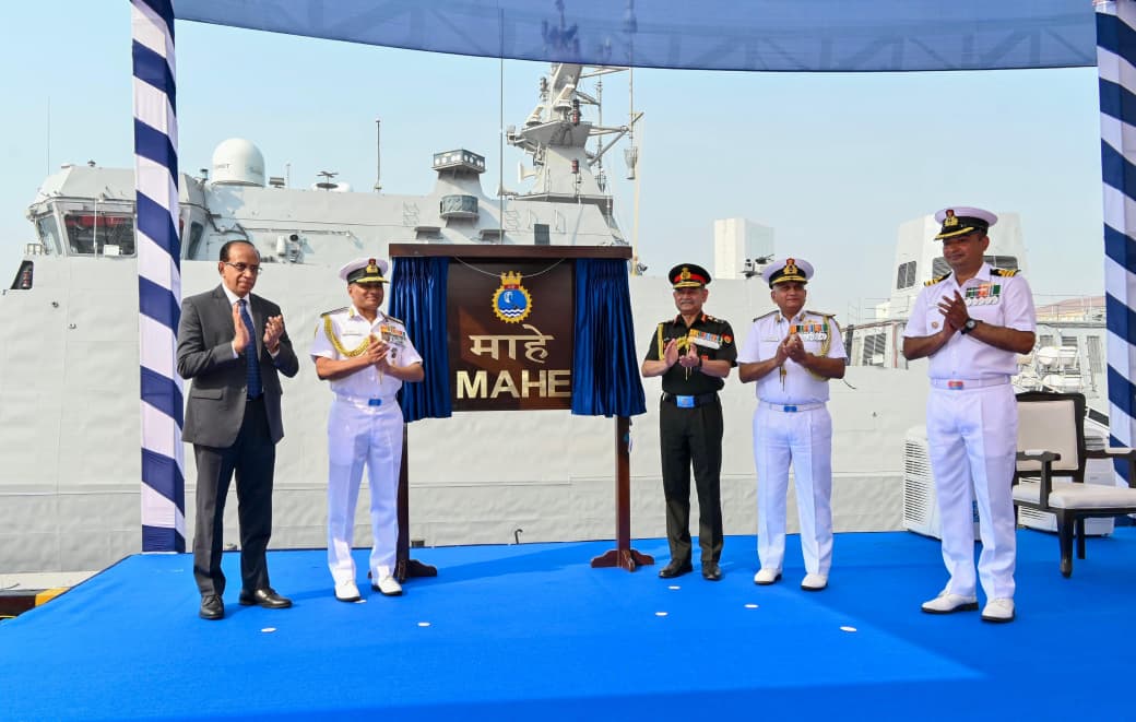 INS Mahe ASW Shallow Water Craft Commissioned | StratPost