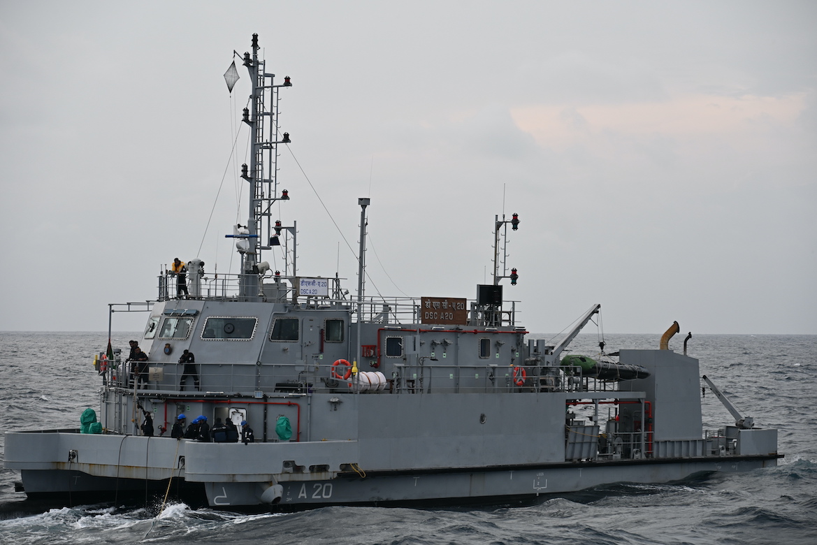 Indian Navy Commissions Diving Support Craft | StratPost